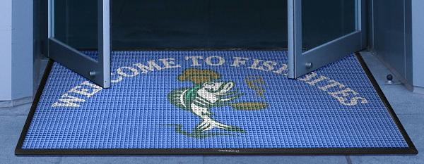 Hi-Res Logo Waffle Dam Mat | The Perfect Mat